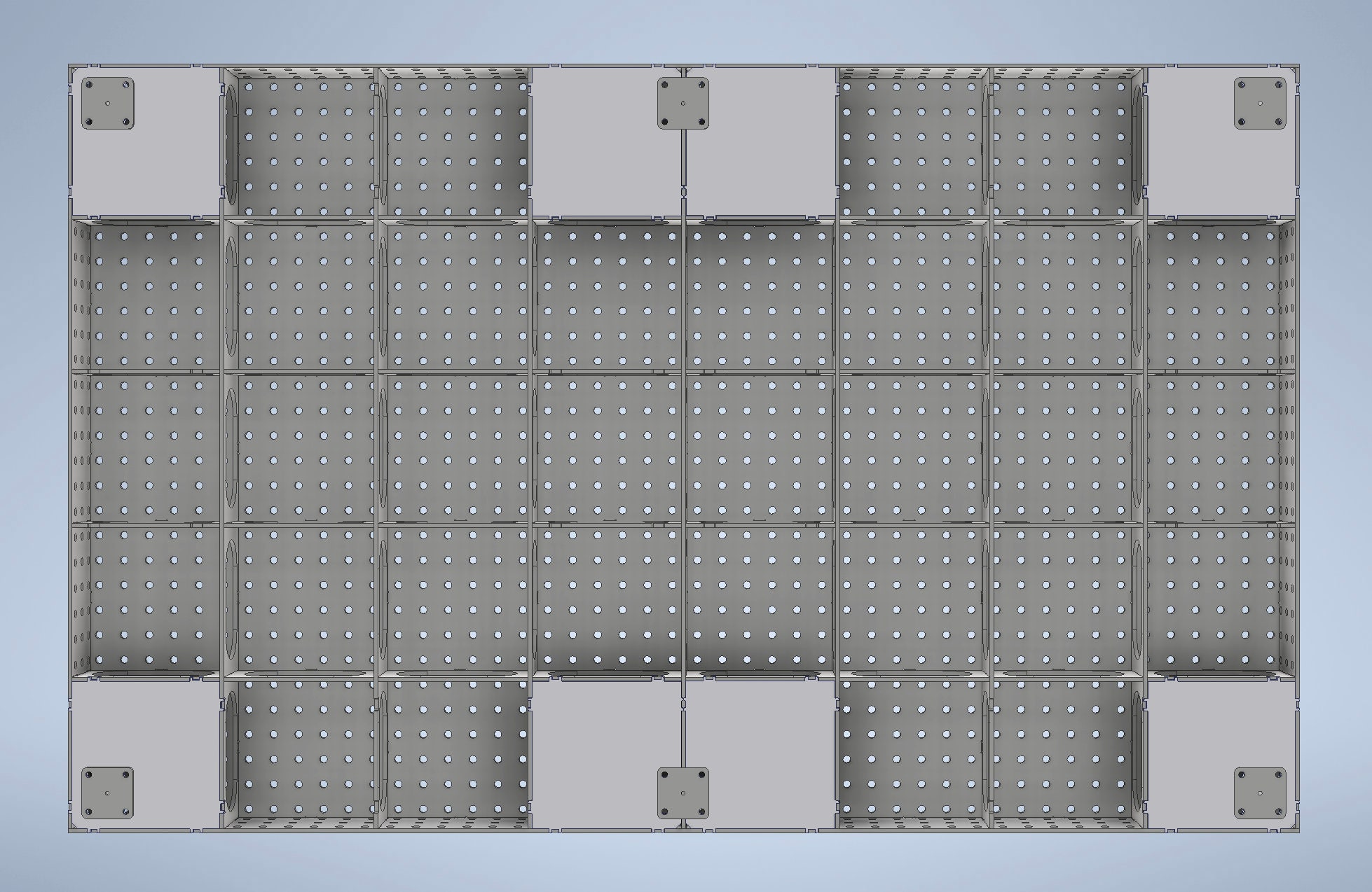 Welding Table 240 X 150 X 8mm Metric Laser Cutting DXF Files - Etsy