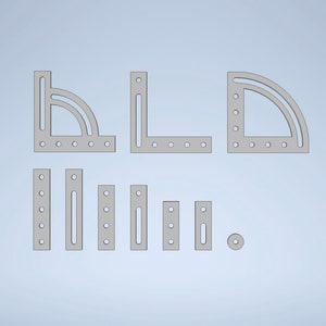 Set Squares & Shims Metric - Laser Cutting DXF Files - Etsy