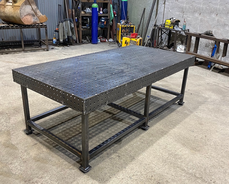Welding Table 240 X 120 X 8mm - Metric - Laser Cutting DXF Files - Etsy