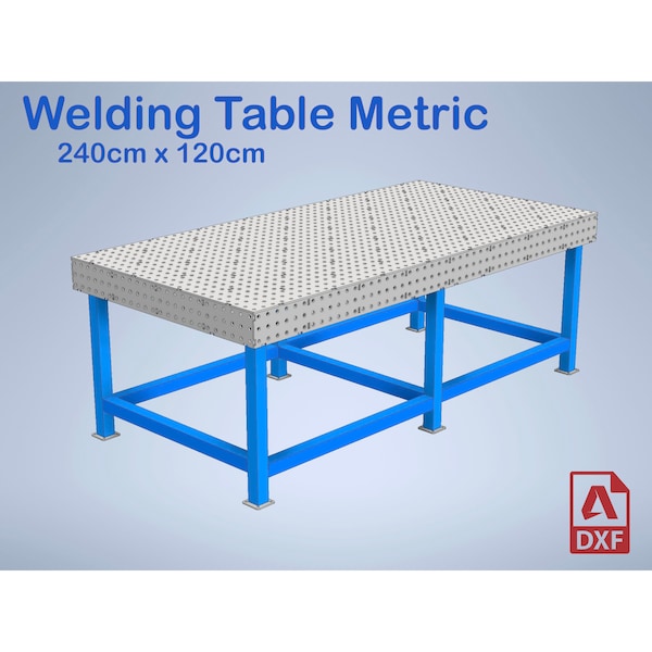 Welding Table Plans - Etsy