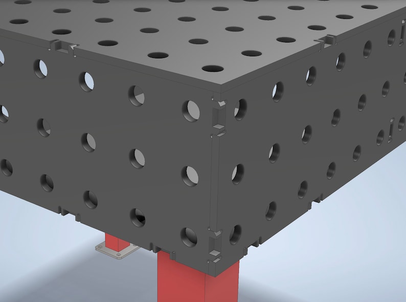 Welding Table 4 X 8 48 X 96 X 1/4 Inch Steel Imperial Fab Block Table ...