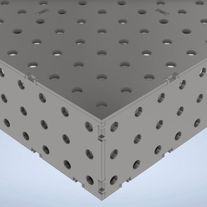 Welding Table 4 X 8 (48 X 96 X 1/4 Inch Steel) - Imperial - Fab Block ...