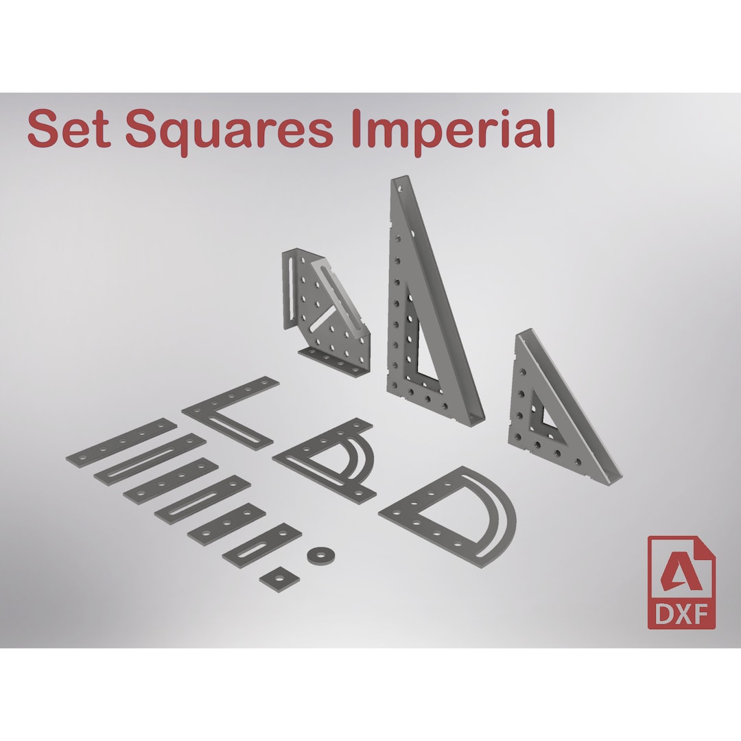 Set Squares & Shims Imperial - for Fab Block, Fixture, Welding Table ...
