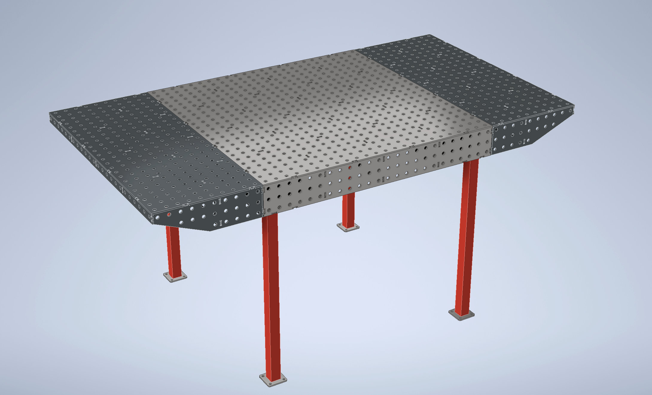 Side Extension Imperial - 48 X 20 X 1/4 Inch Steel - for Fab Block ...