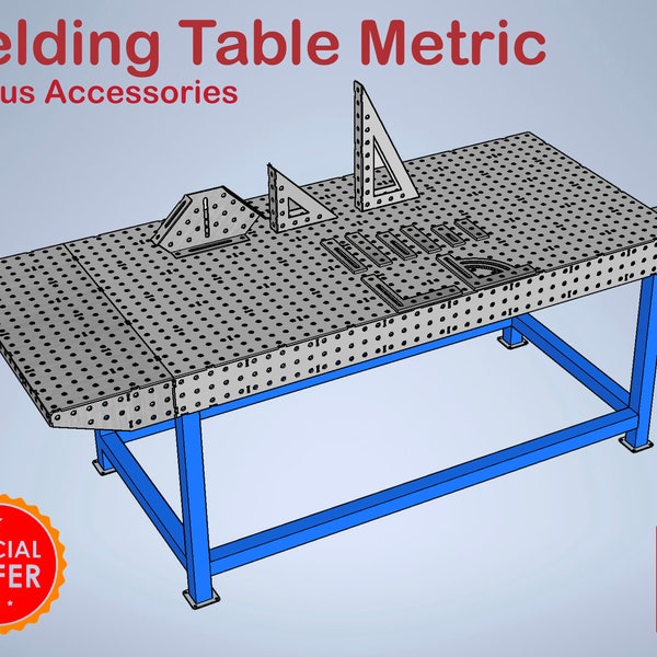 Welding Table Plans - Etsy