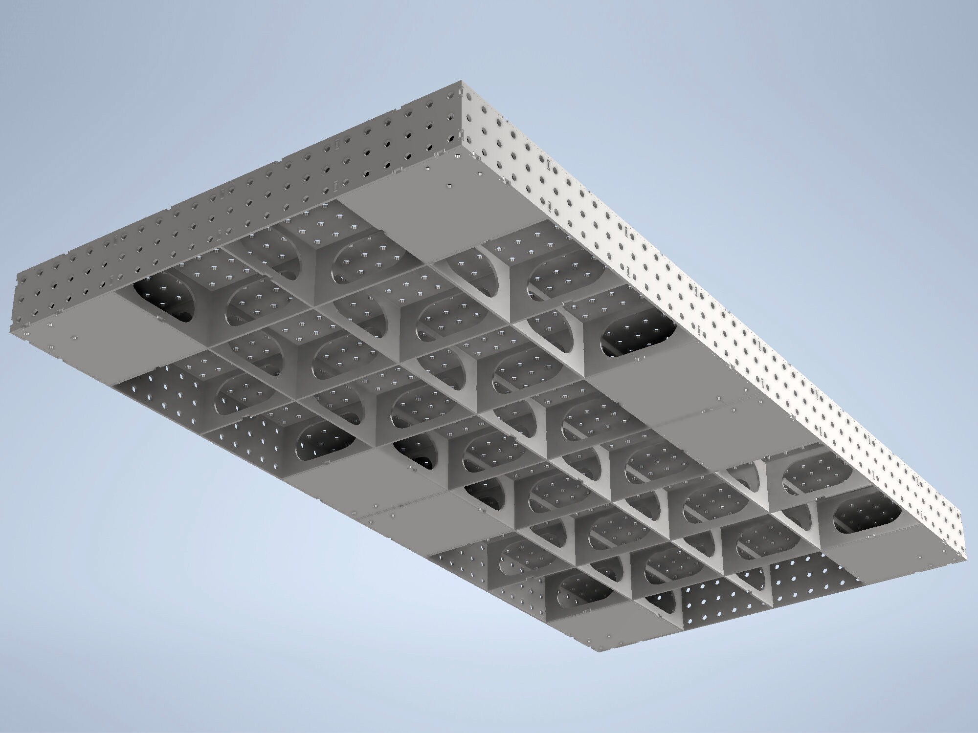 Welding Table 4 X 8 (48 X 96 X 1/4 Inch Steel) - Imperial - Fab Block ...