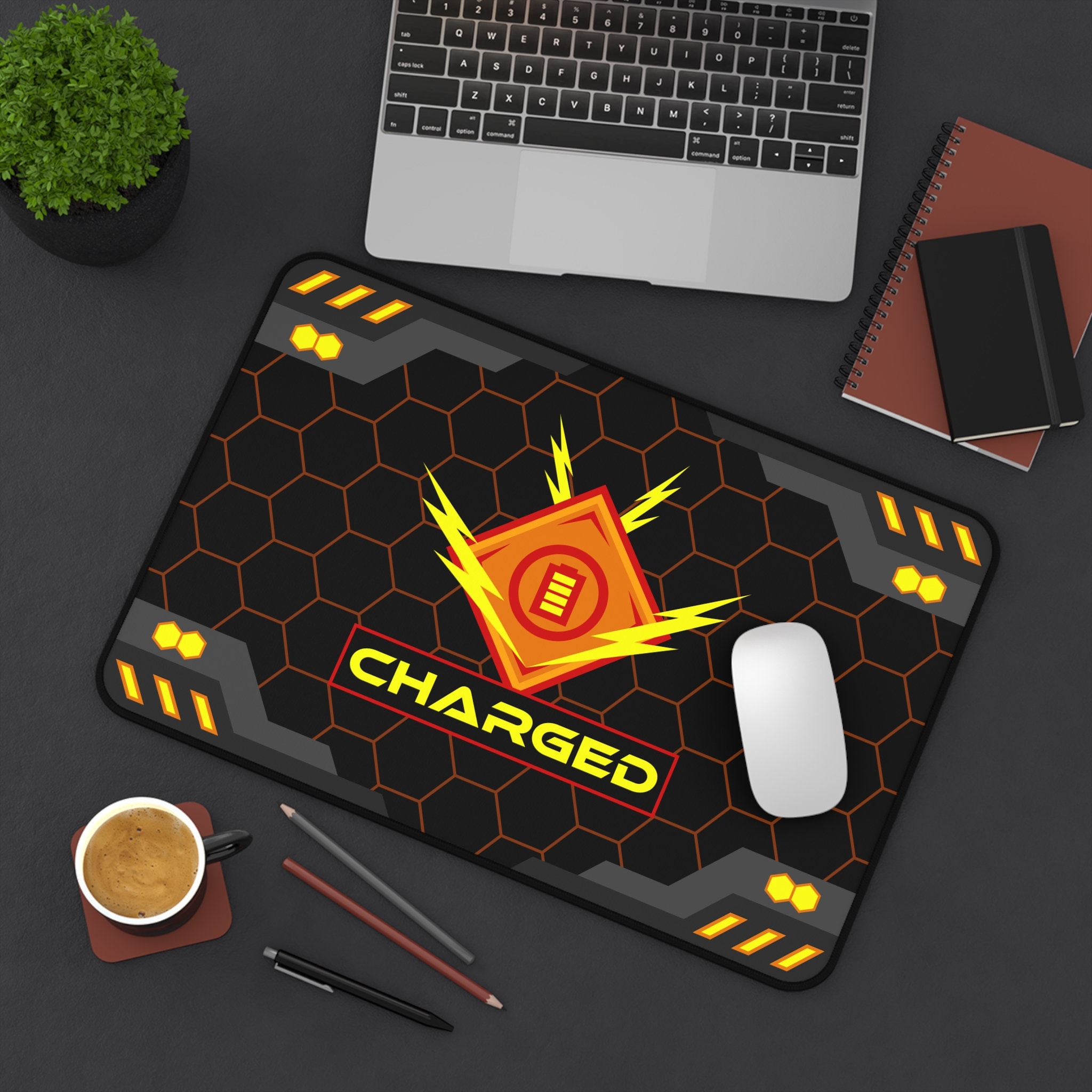 Charged Ergonomic Mouse Pad for Office and Gaming Desk - Etsy