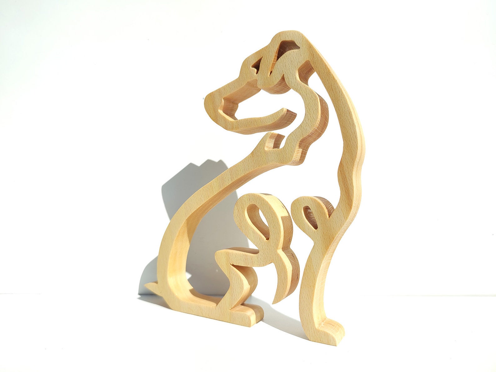Jack Russell Terrier, Minimal Handmade Wooden Art - Etsy