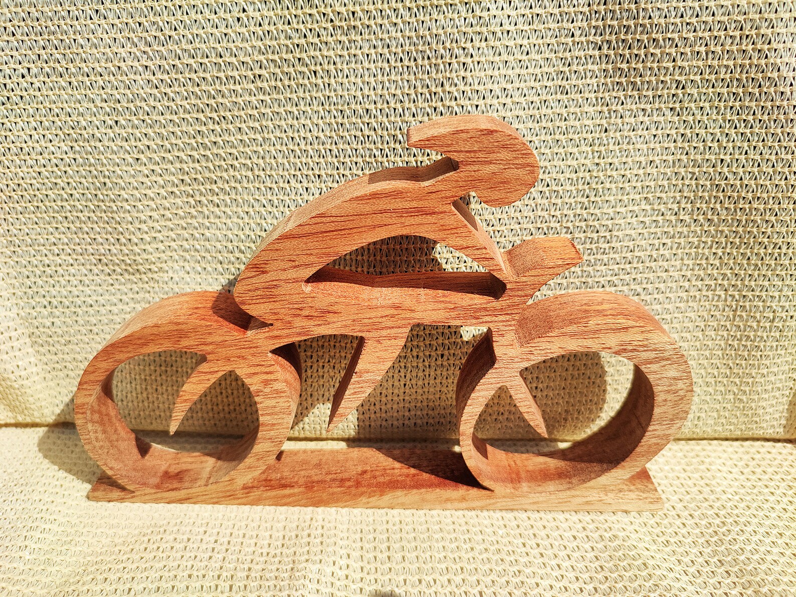 Wooden Cyclist | Etsy