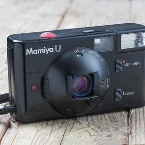 RARE MAMIYA U / Mamiya-sekor 35mm F/2.8 Lens / Black 35mm Point and ...