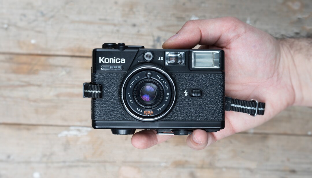 Konica C35 EF3 / HEXANON 35mm F2.8 Lens / Black 35 Mm Film - Etsy