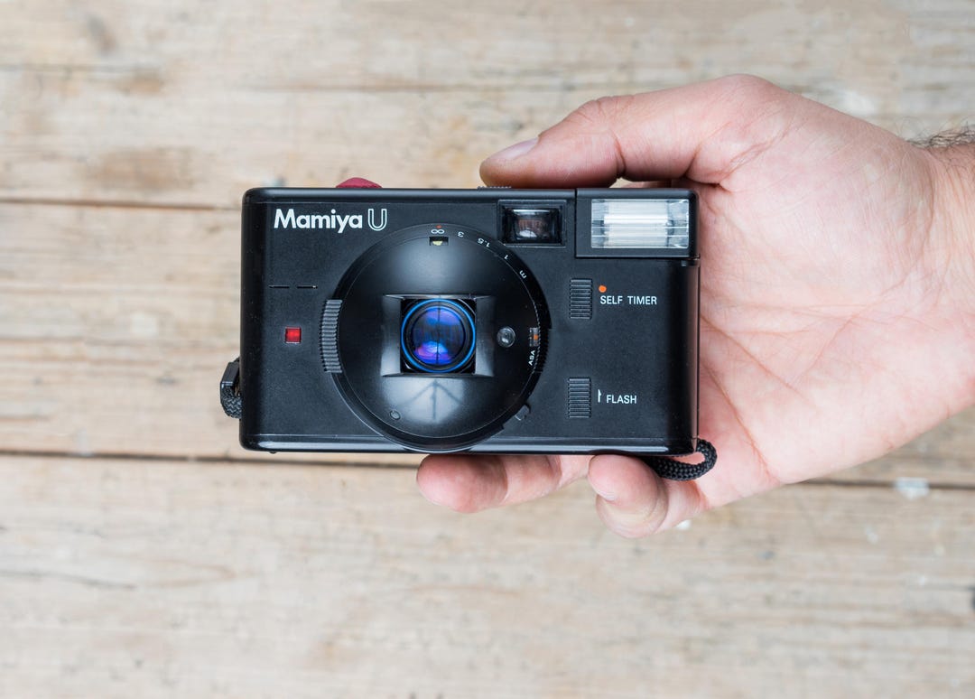 RARE MAMIYA U / Mamiya-sekor 35mm F/2.8 Lens / Black 35mm Point and ...