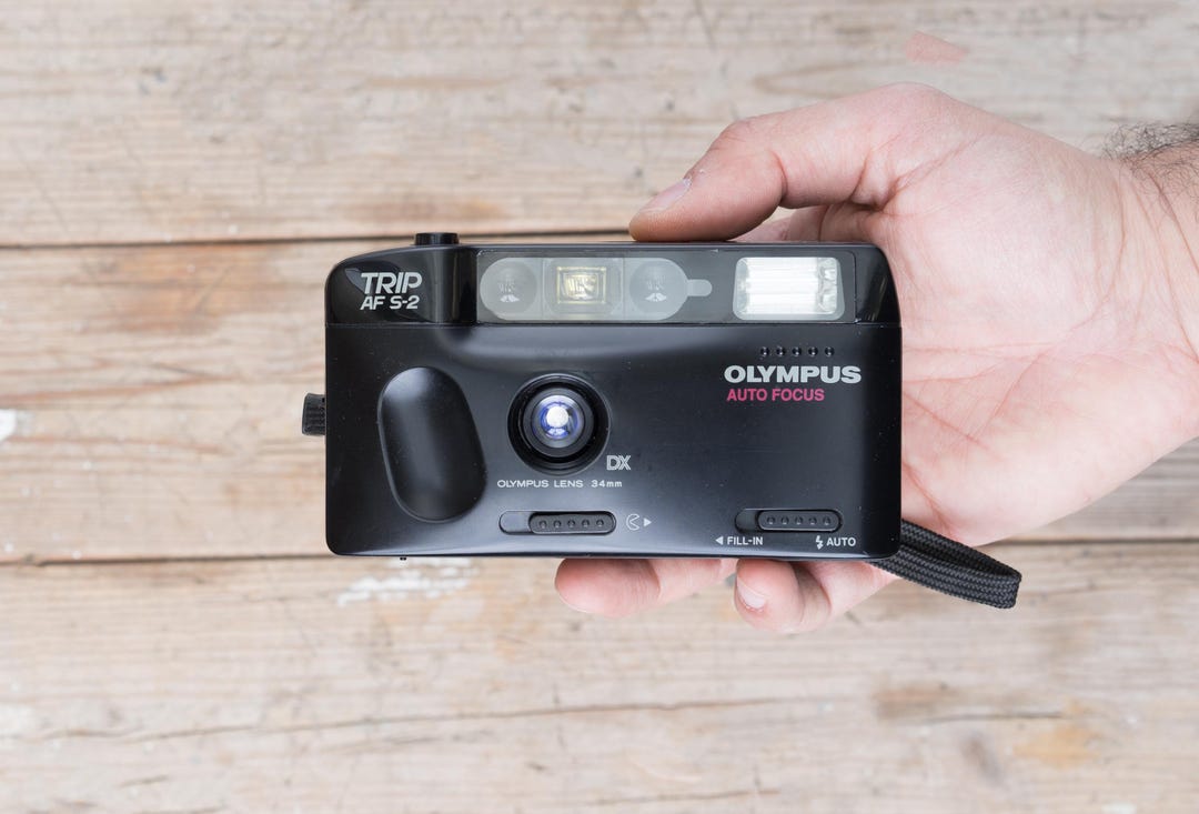 Olympus Trip AF S-2: cámara compacta de 35 mm (PROBADA) - Etsy México