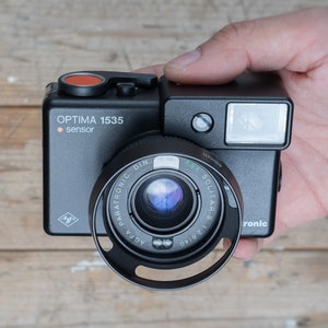 RARE Agfa Optima 1535 Sensor Electronic / 40mm F/2.8 Lens / 35mm Range ...