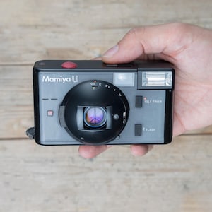 RARE MAMIYA U / Mamiya-sekor 35mm F/2.8 Lens / Black 35mm Point and ...