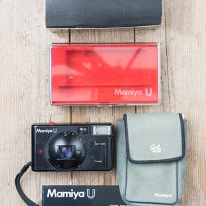 RARE MAMIYA U / Mamiya-sekor 35mm F/2.8 Lens / Black 35mm Point and ...