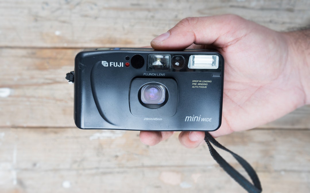 Fuji DL-500 Mini Wide Date / Cardia Travel Mini Dual / Black 35mm Point ...