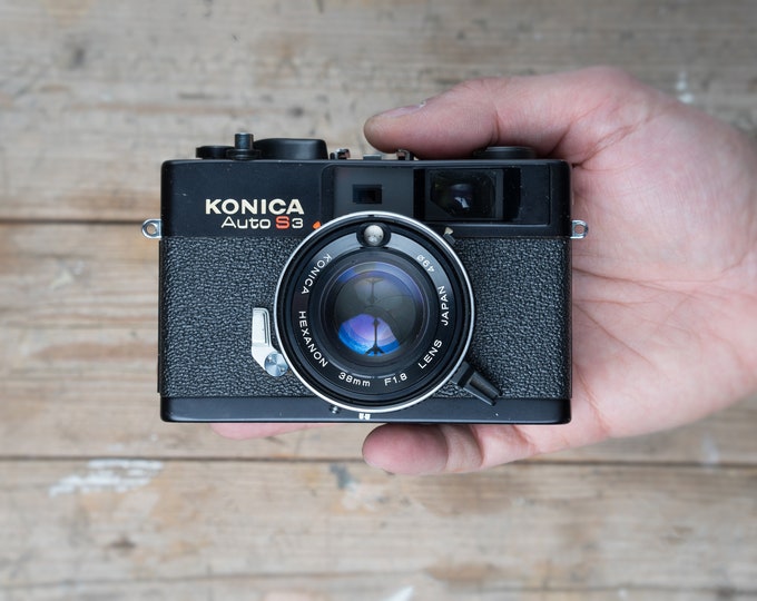 Konica Auto S3 38mm 1.8 Lens Vintage 35mm Rangefinder Camera - Etsy
