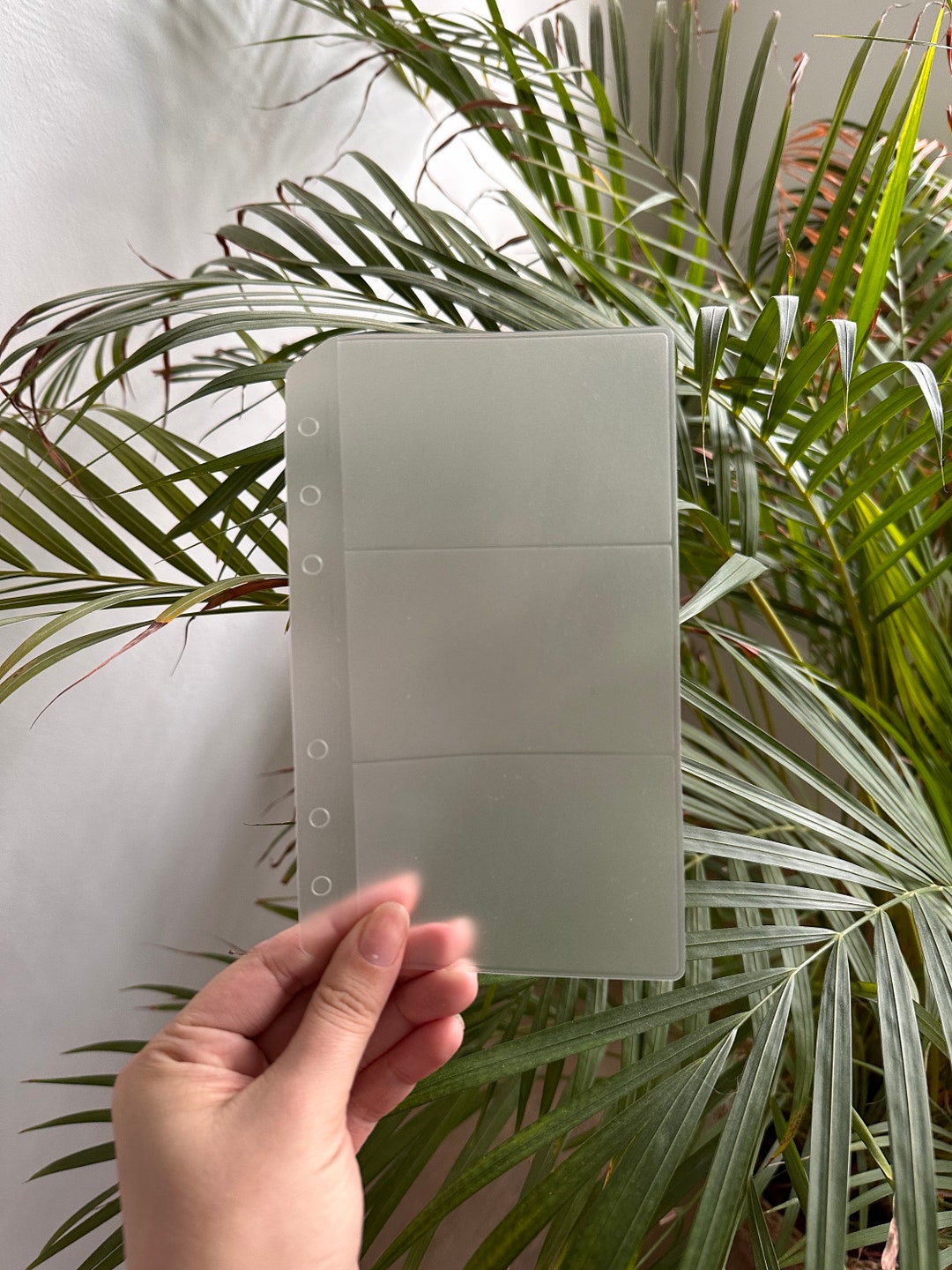 A6 Sleeves With 3 Compartments Transparent/envelope Method - Etsy Sweden