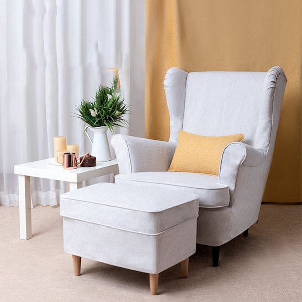 Strandmon ikea cover - Etsy México