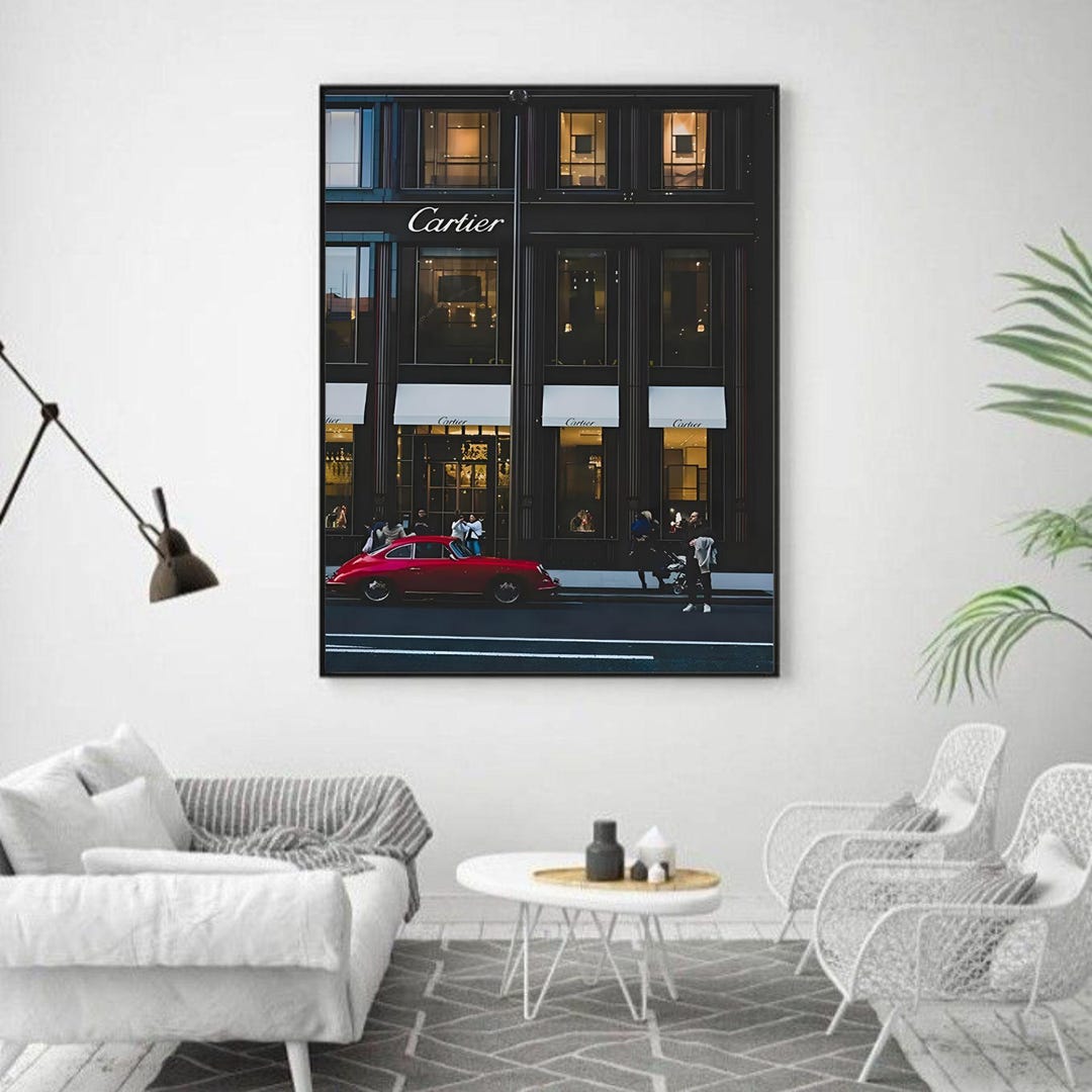 Luxury Wall Art Print, Retro Designer Hypebeast Wall Art, Hypebeast ...