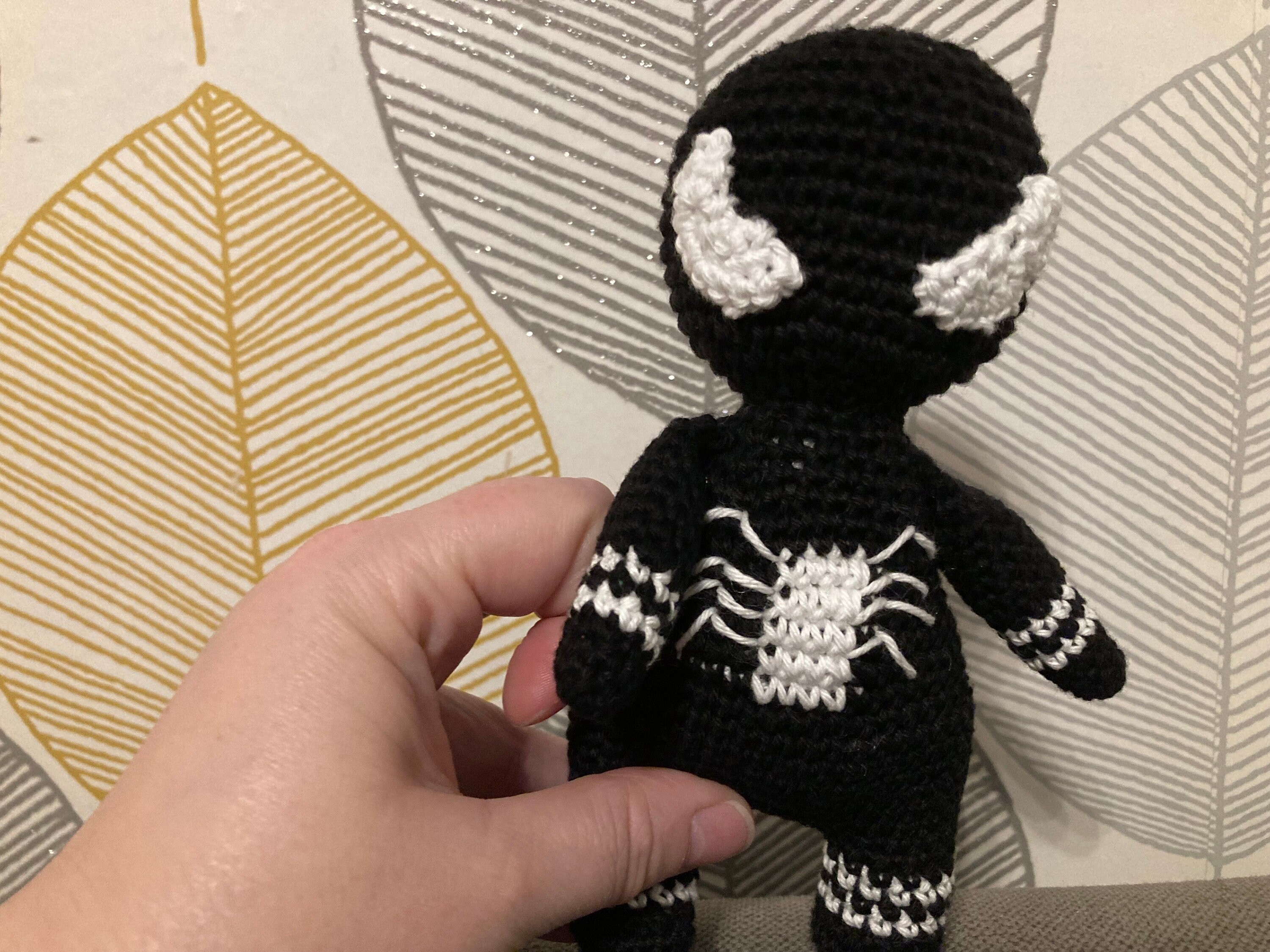 Venom Crochet Doll Amigurumi PATTERN (Instant Download) - Etsy
