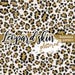 Seamless Pattern Leopard Skin Gold Glitter - Etsy