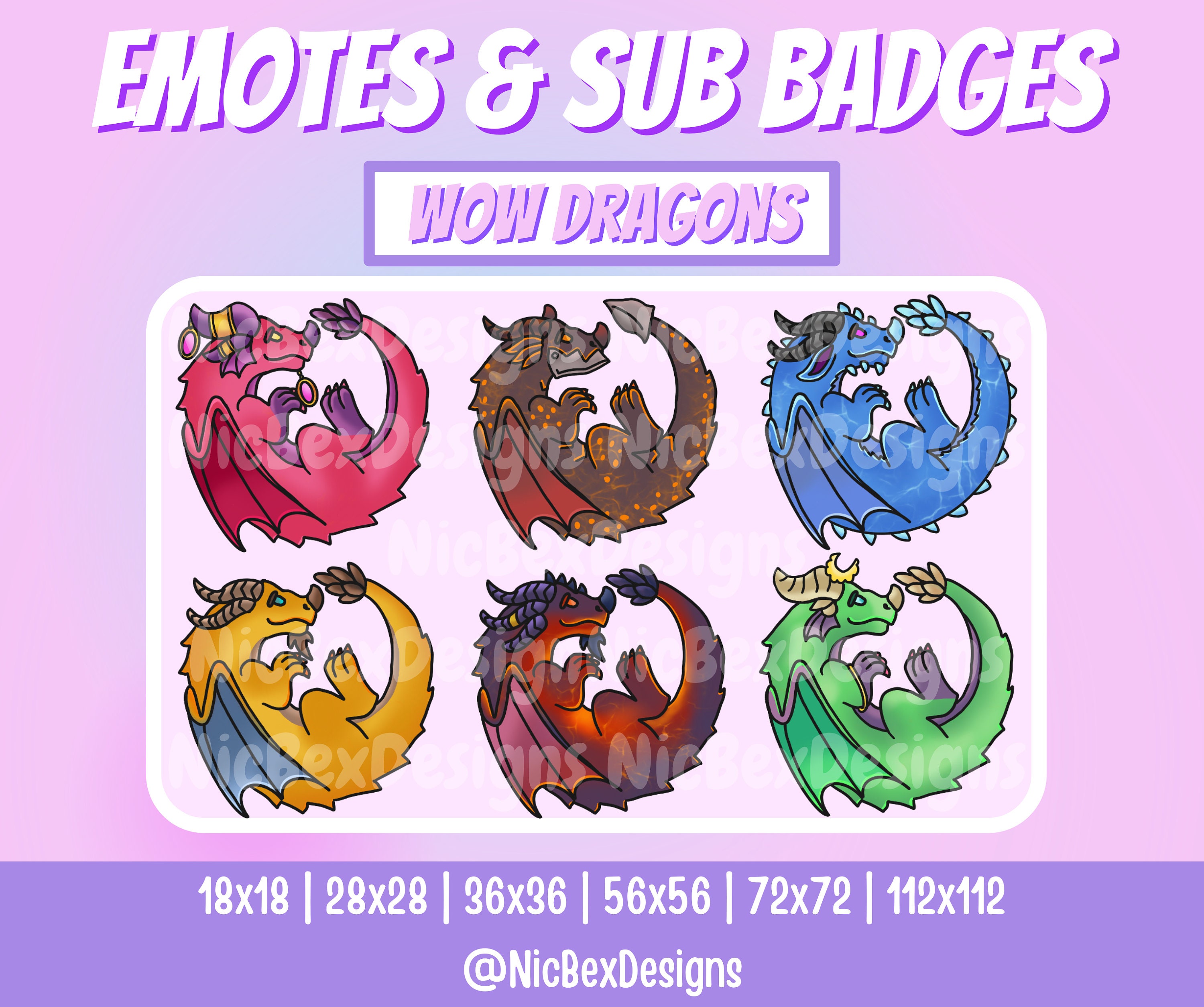 World of Warcraft Twitch Sub Badges & Emotes / Bit Badges / Streamer ...