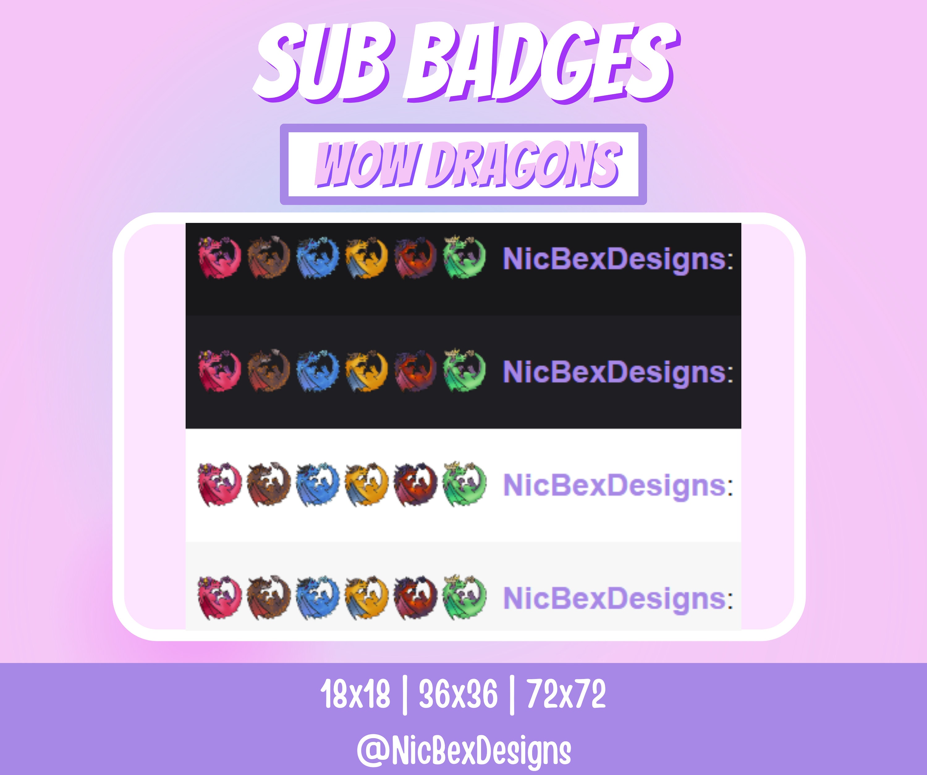 World of Warcraft Twitch Sub Badges & Emotes / Bit Badges / Streamer ...