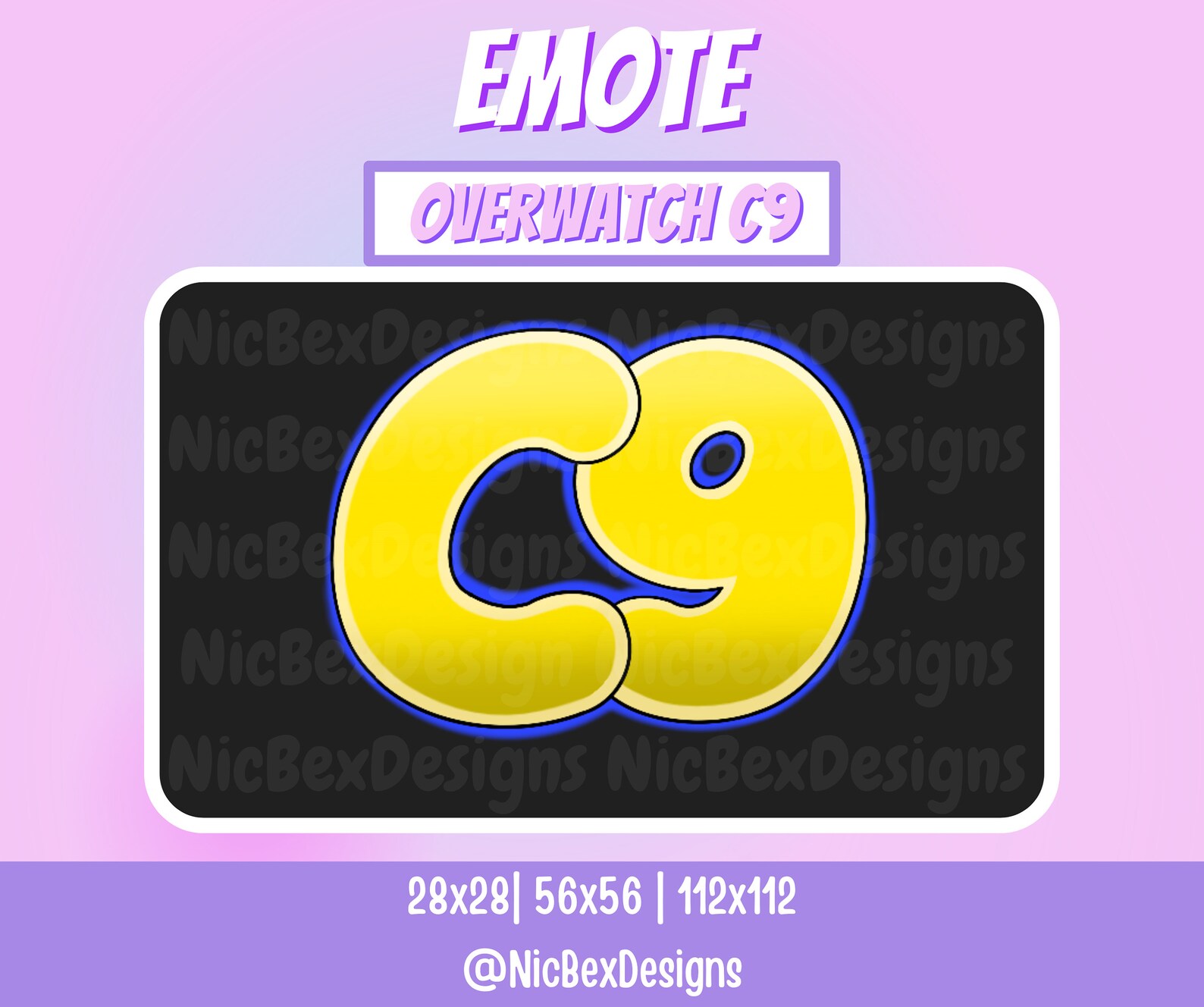 Overwatch Twitch Emote / Bit Badges / Streamer / Youtube / Cheer ...
