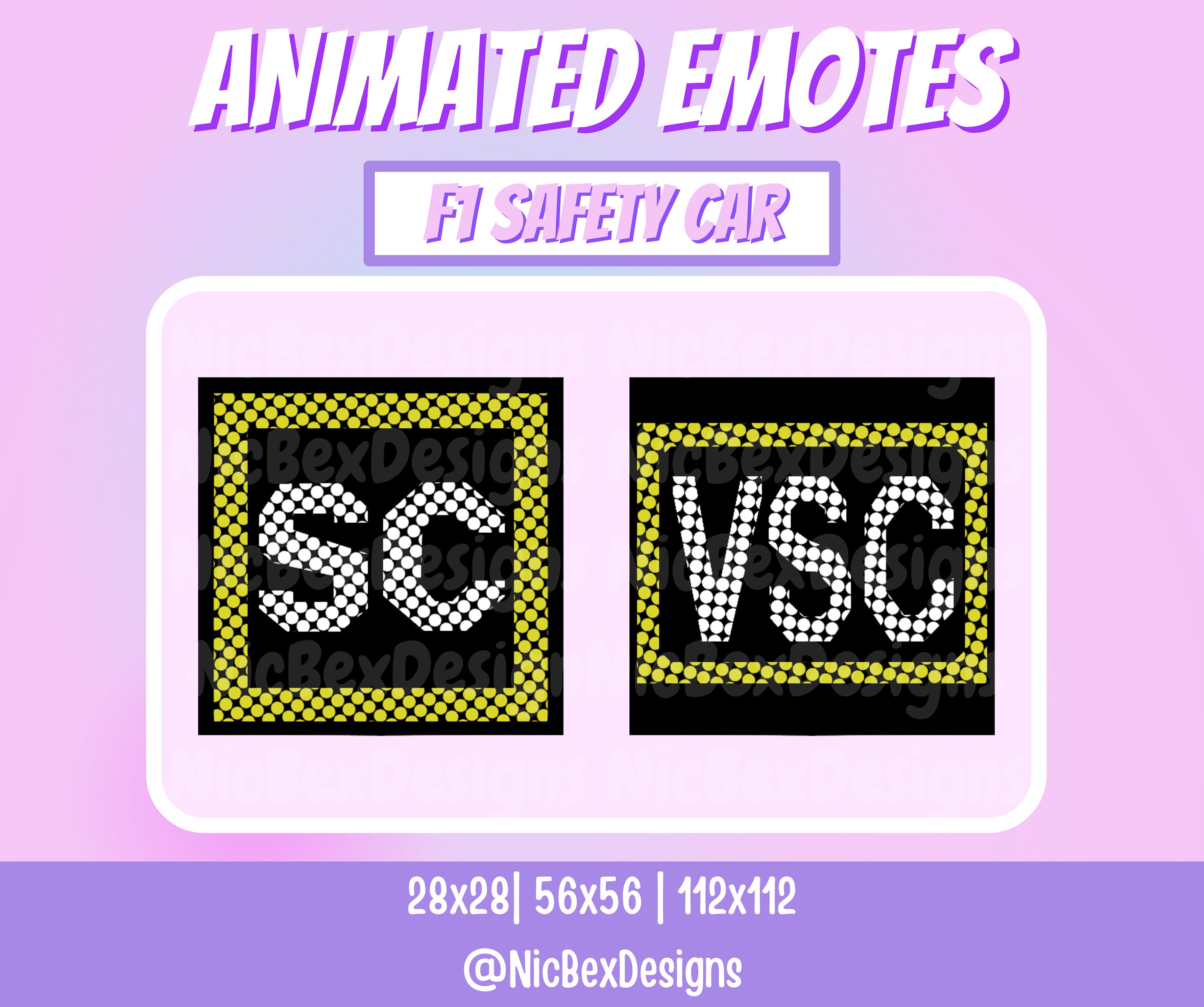 F1 Animated Twitch Emotes / Streamer / Youtube / Cheer Badges ...