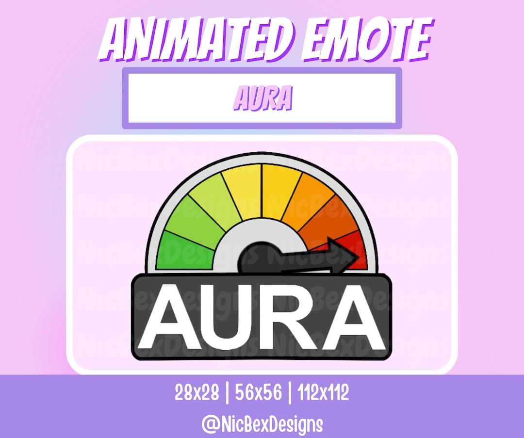 Aura Twitch Animated Emote / Streamer / Aura Animated Emote / Aura ...