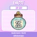 Tip Jar Twitch Emote / Streamer / Youtube / Tip Jar Emote / Tip Jar ...
