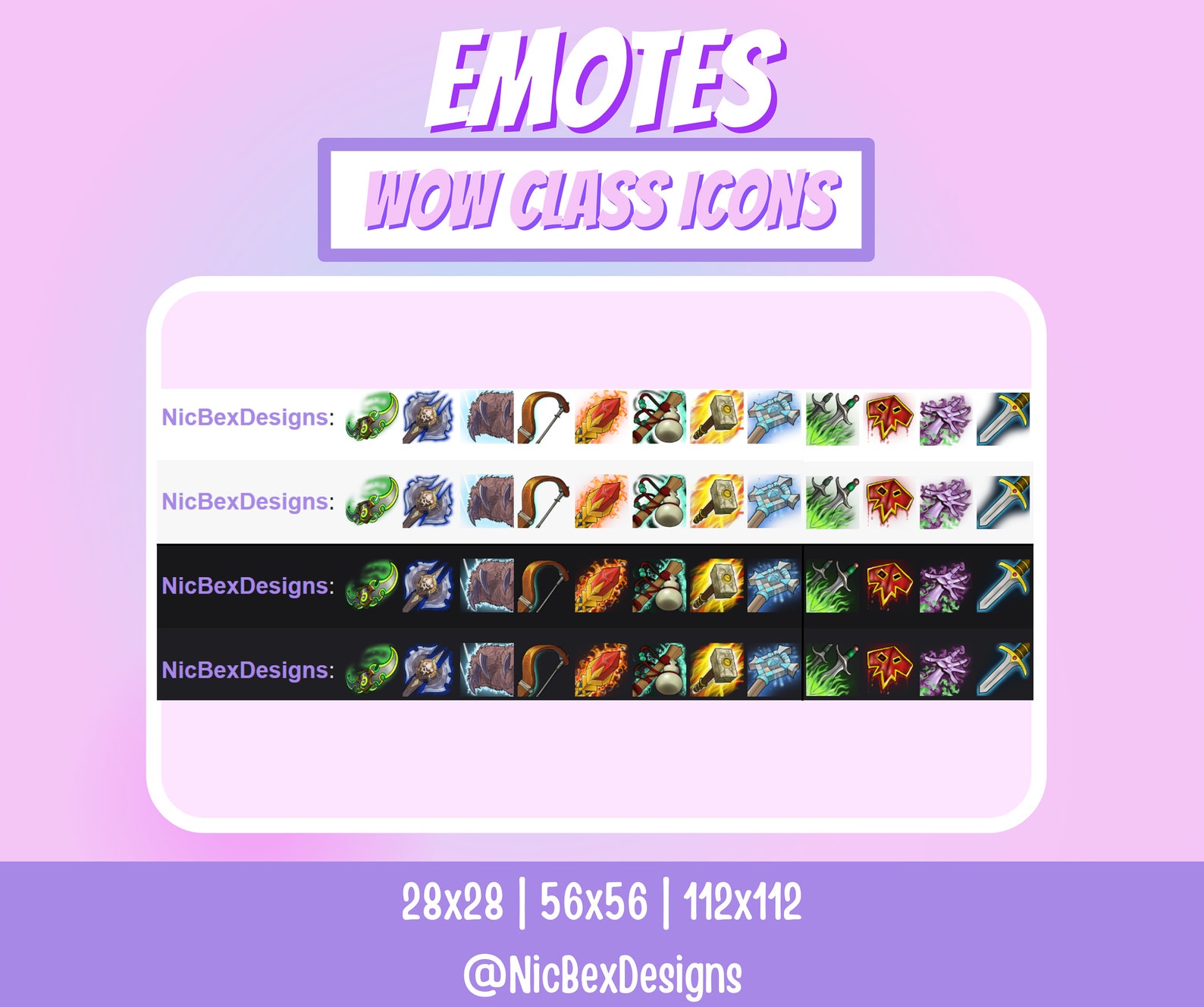 World of Warcraft Twitch Sub Badges & Emotes / Bit Badges / - Etsy