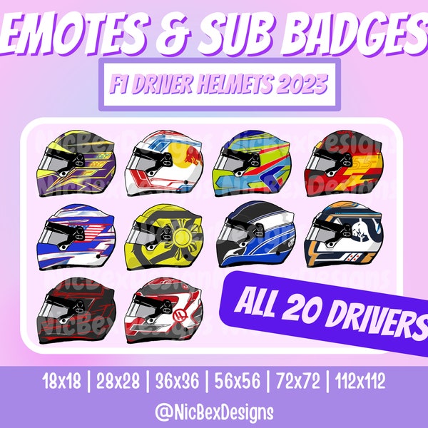 Twitch Emotes F1 Emote Racing - Etsy