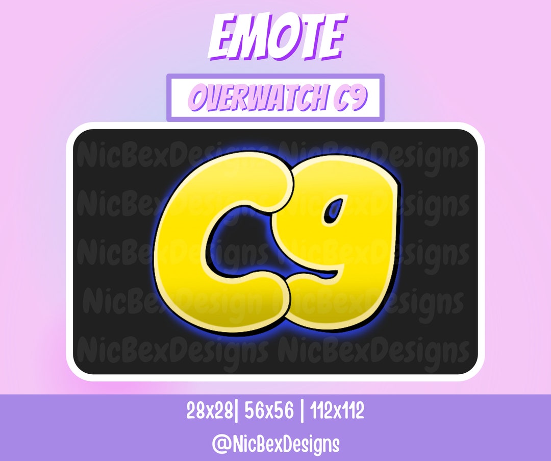 Overwatch Twitch Emote / Bit Badges / Streamer / Youtube / - Etsy