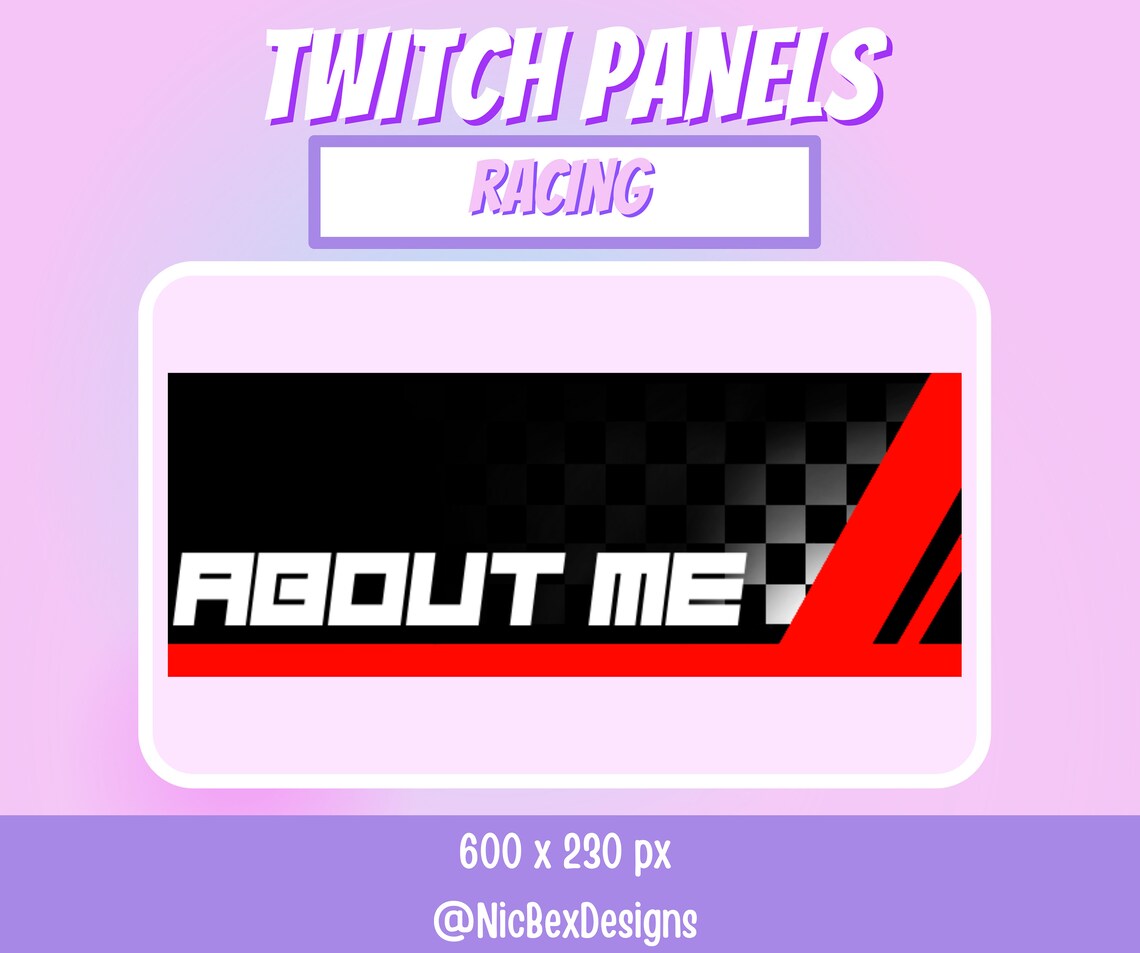 F1 Racing Twitch Panels / Streamer / Youtube / Cheer Badges / Twitch ...