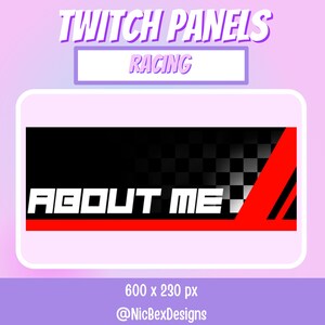 F1 Racing Twitch Panels / Streamer / Youtube / Cheer Badges / Twitch ...