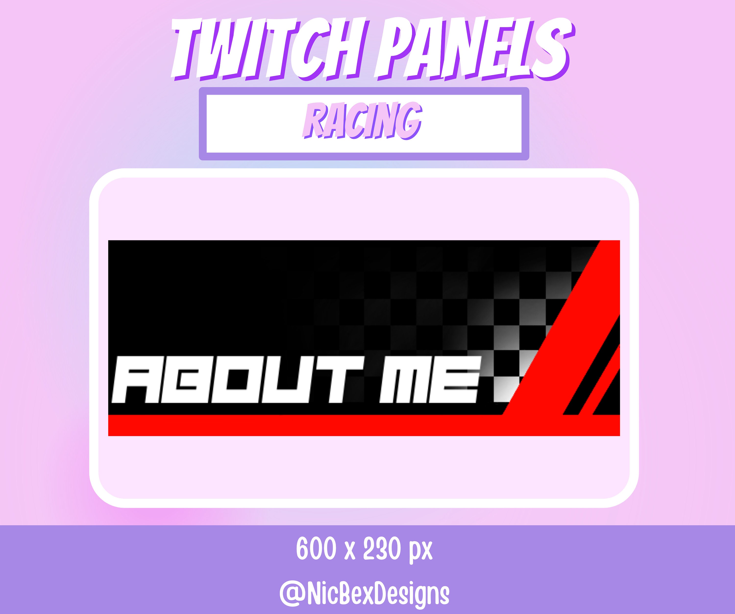 F1 Racing Twitch Panels / Streamer / Youtube / Cheer Badges / Twitch ...