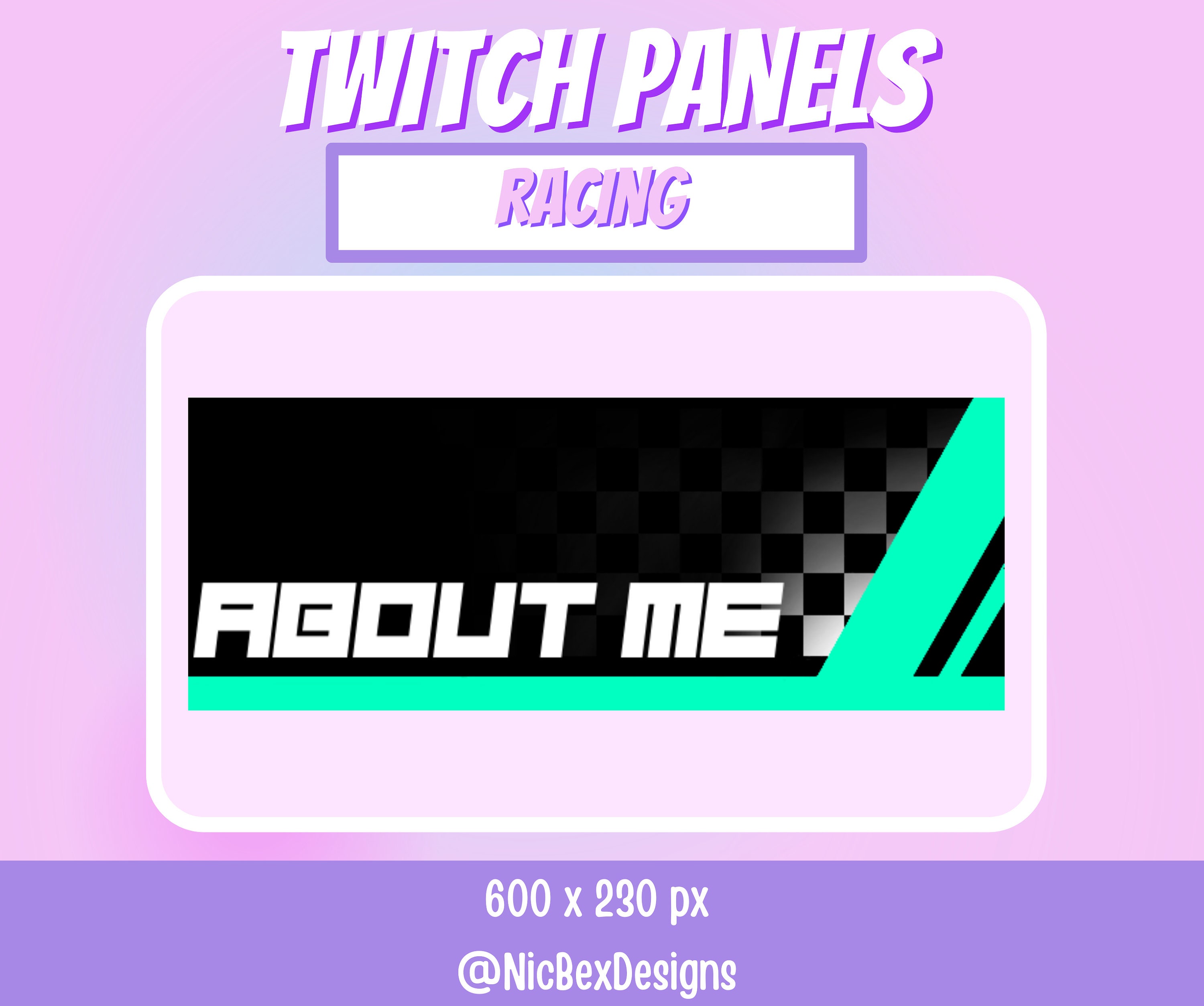 F1 Racing Twitch Panels / Streamer / Youtube / Cheer Badges / Twitch ...