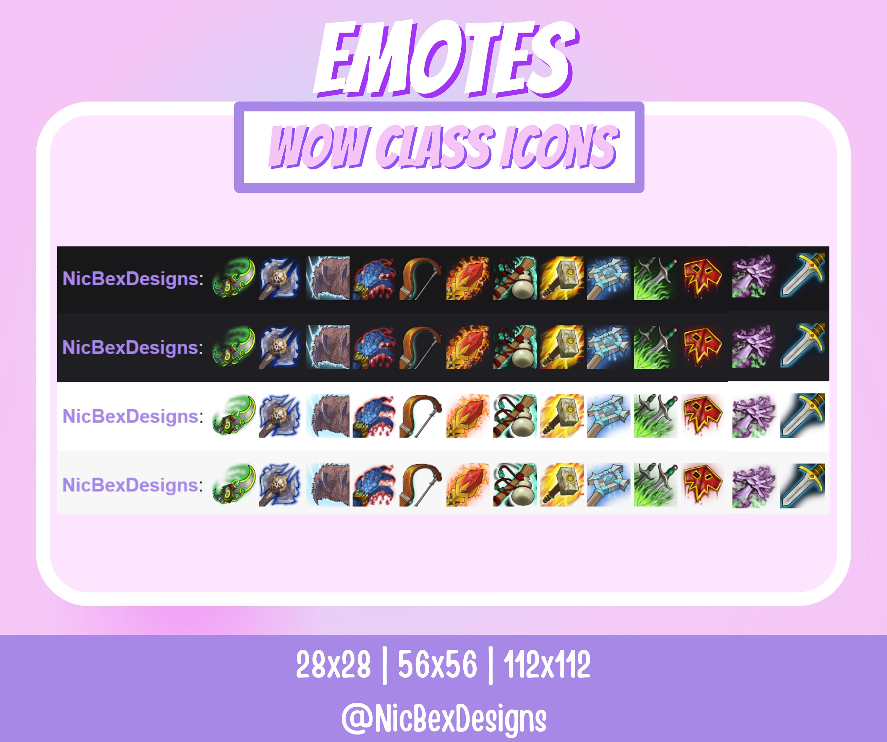 World of Warcraft Twitch Sub Badges & Emotes / Bit Badges / Streamer ...