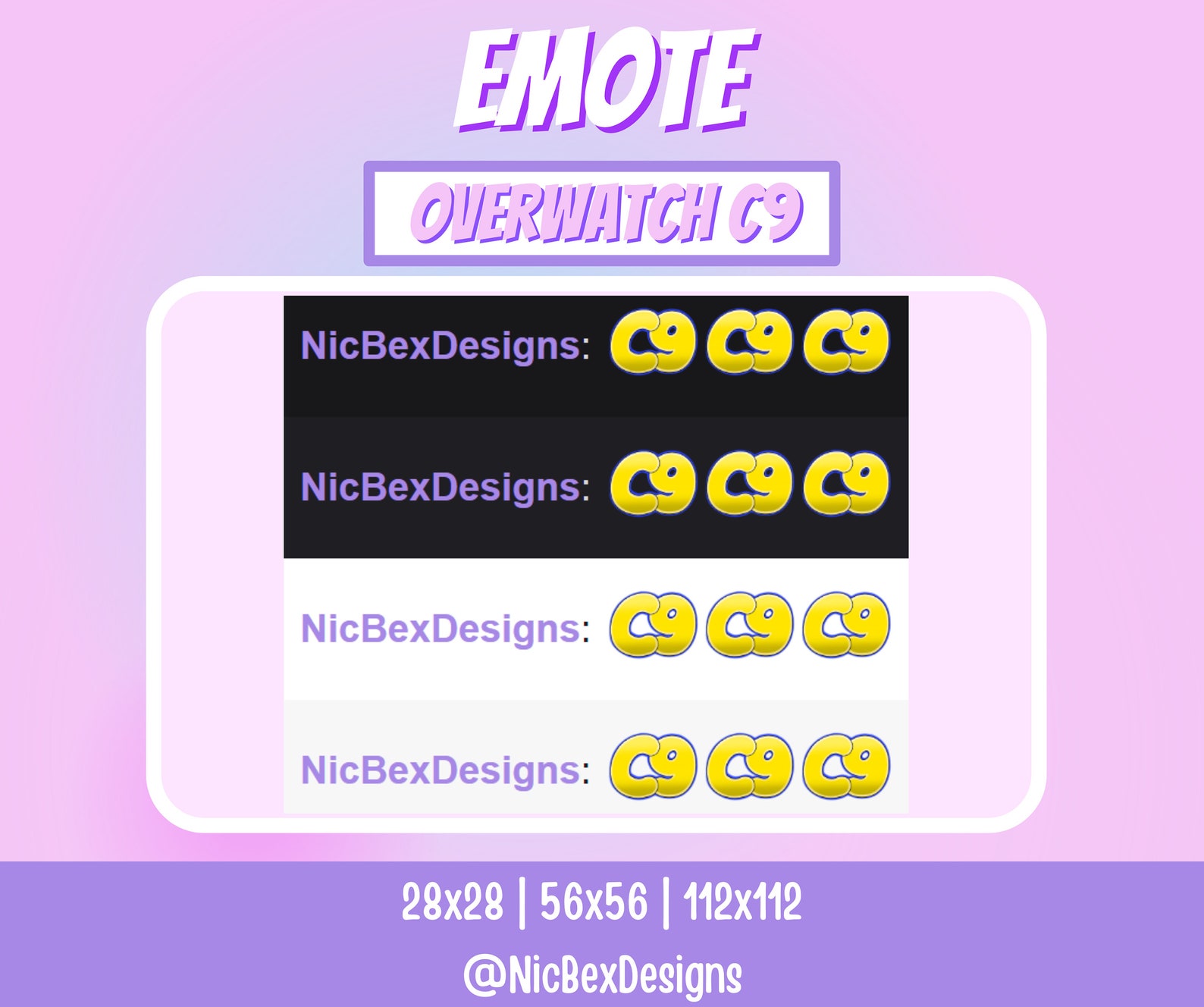Overwatch Twitch Emote / Bit Badges / Streamer / Youtube / Cheer ...