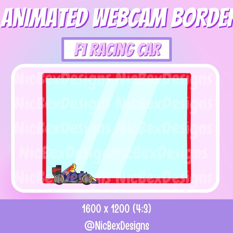 Racing Twitch Overlay - Etsy