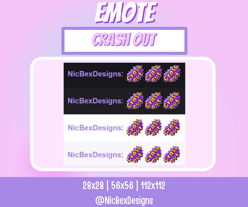 Crash Out Twitch Emote / Streamer / Youtube / Rage Emote / Crash Out ...