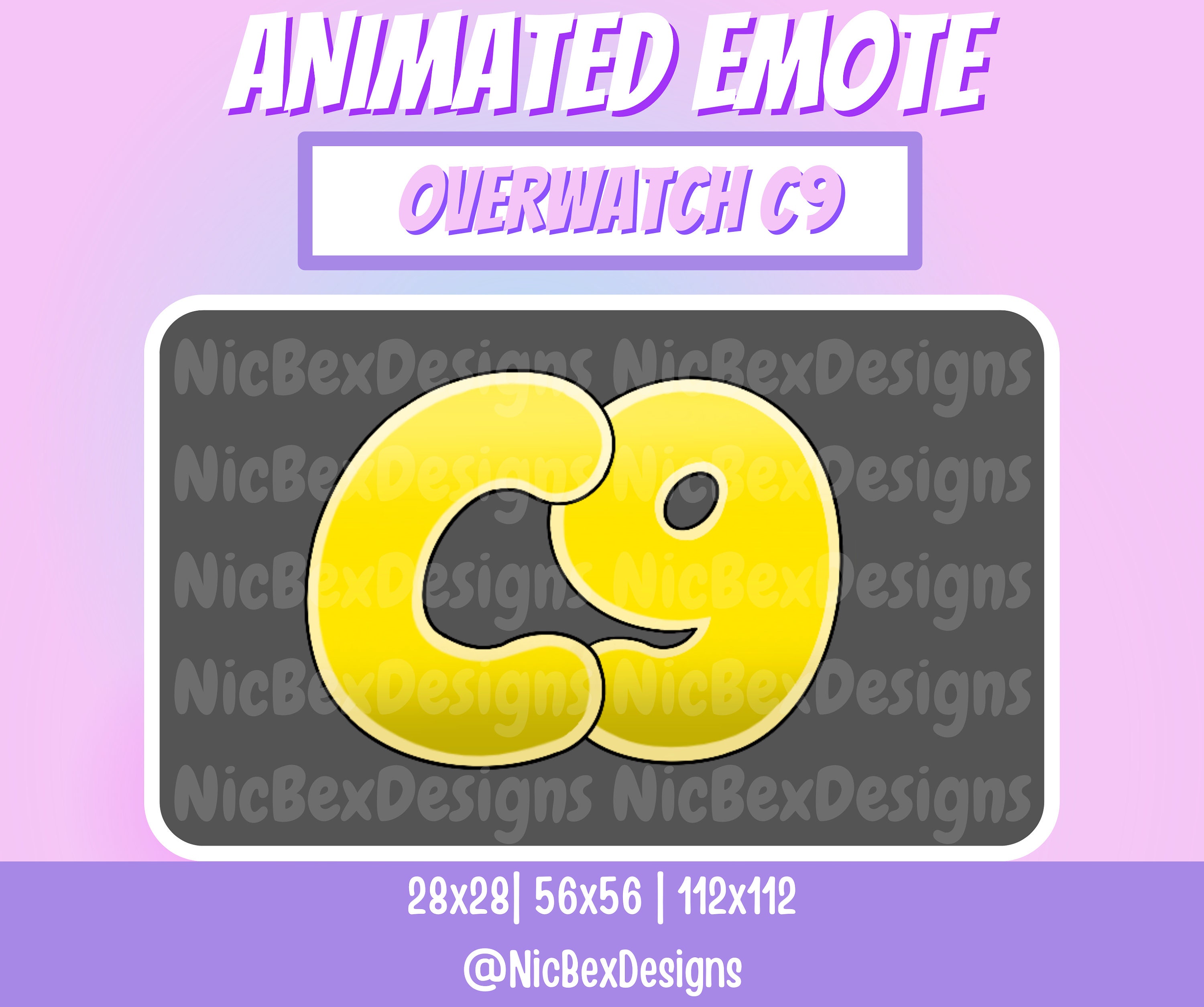 Overwatch Animated Twitch Emote / Streamer / Youtube / Cheer ...