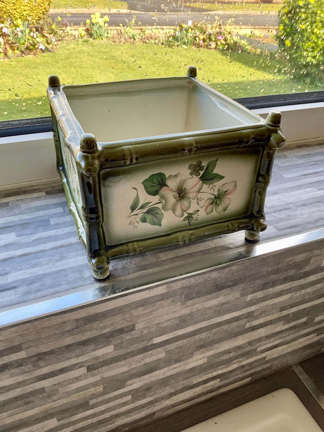 Blakeney Square Ceramic Planter - Etsy