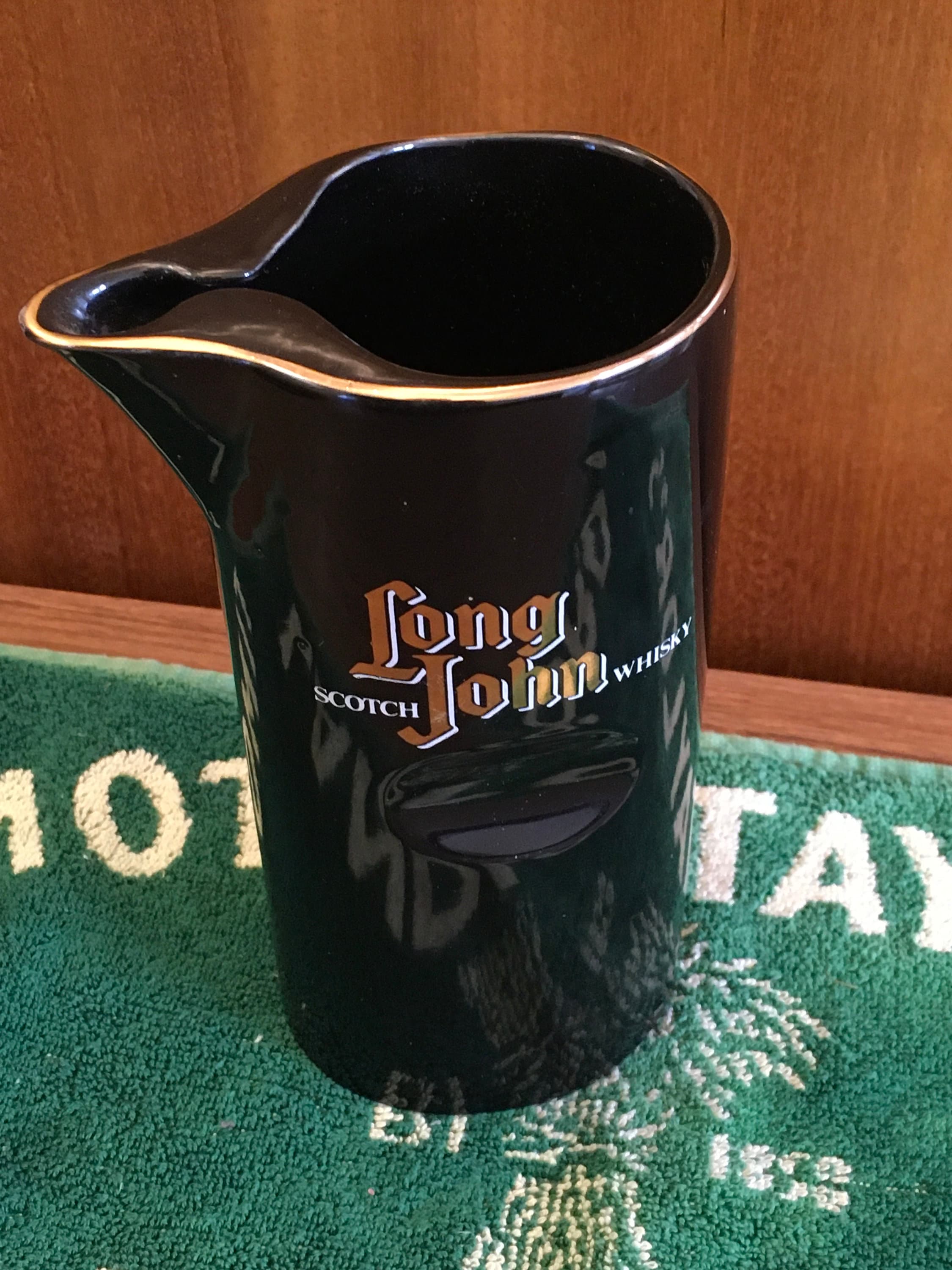 Vintage Long John Scotch Whisky Pub Bar Water Jug - Etsy