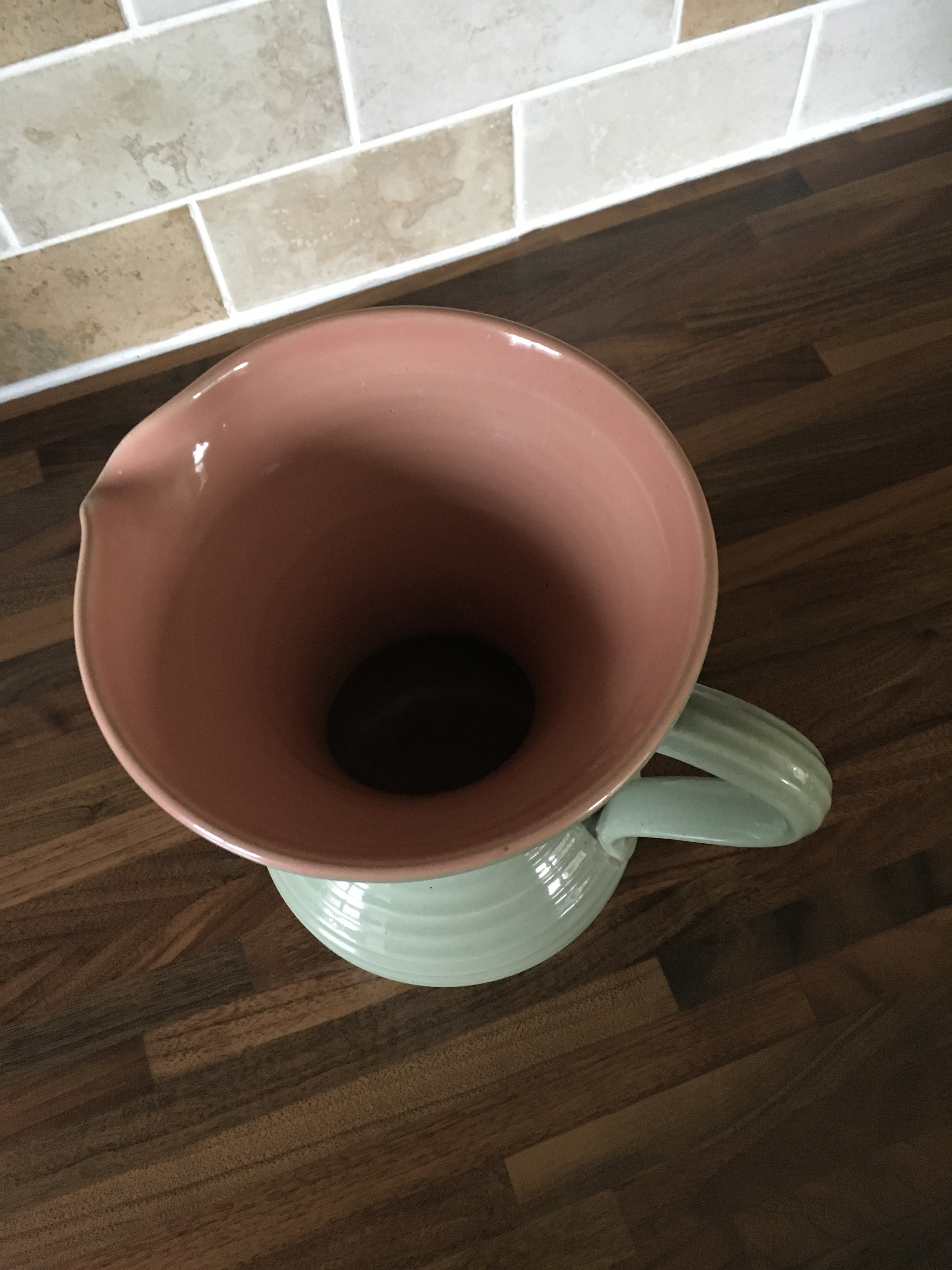 Art Deco Lovatts Pottery Ribbed Jug / Pitcher / Vase - Etsy