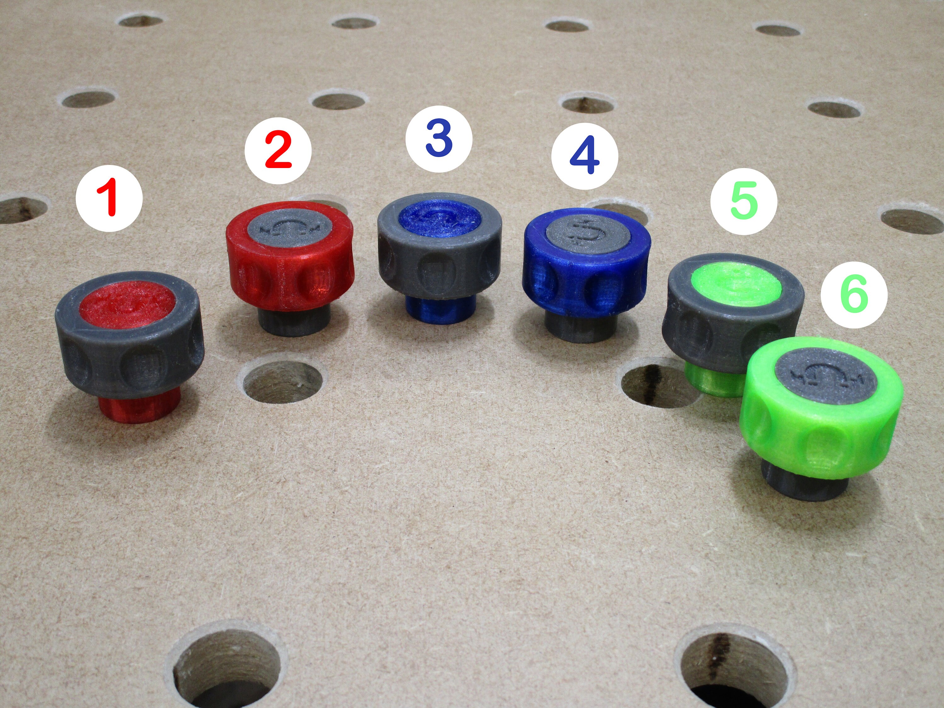 Magdog - Magnetic Bench Dog Plugs Set of 16 + 1 Plug Extractor - Etsy