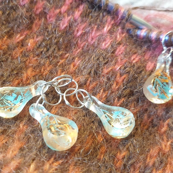 Resin Stitch Markers - Etsy